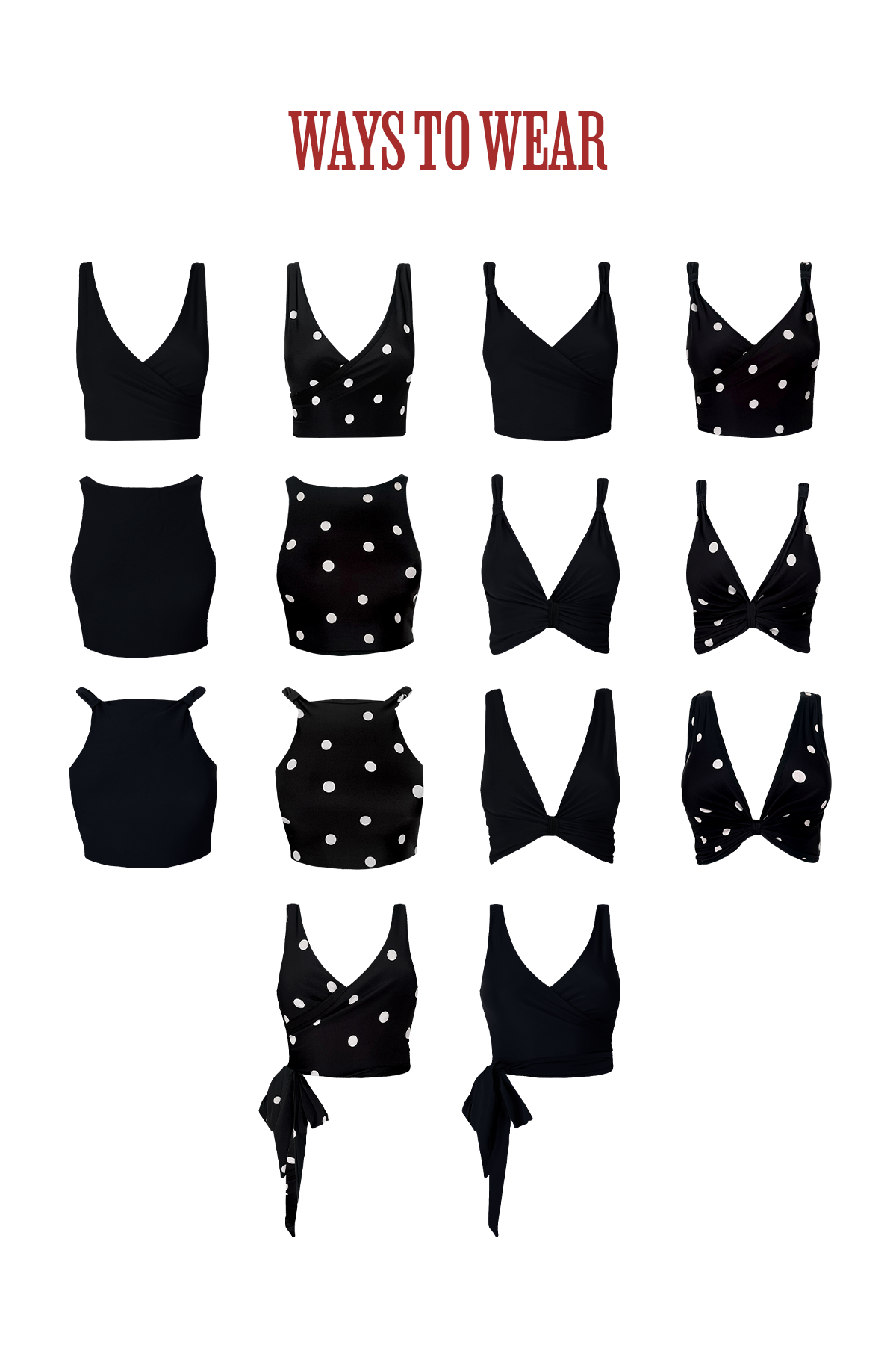 Baiia Reversible Bikini Wrap Tops - Supportive & Size Inclusive – Baiia ...