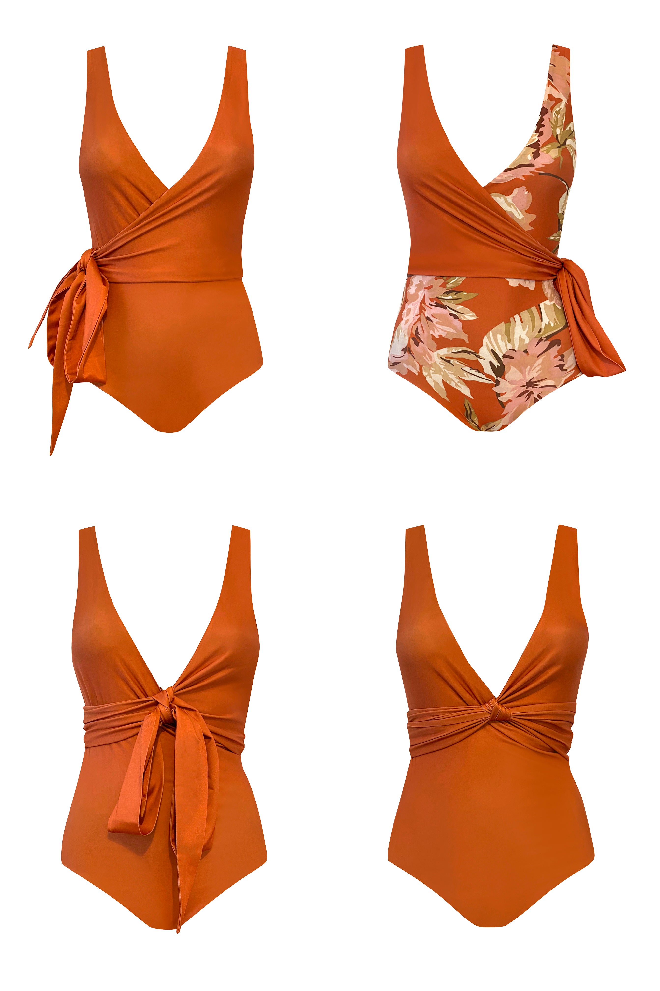 Ipanema Reversible Wrap Swimsuit | Women's One-Piece – Baiia Swimwear